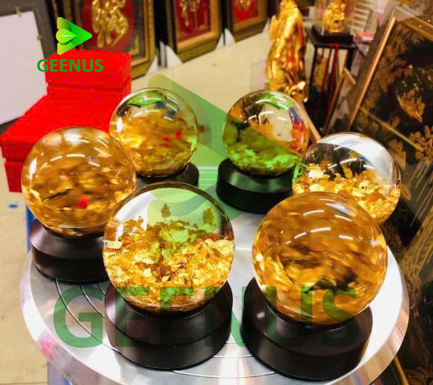 Pha lê đúc vàng - QUÀ TẶNG GEENUS